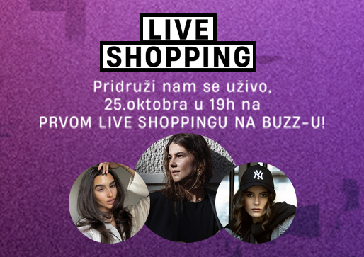 LIVE SHOPPING POČINJE USKORO | Buzz - Online Shop