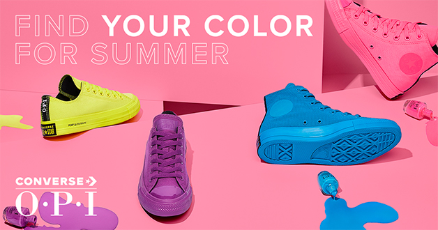 GET LOST IN NEONS: Converse x OPI Capsule Collection | Buzz - Online Shop