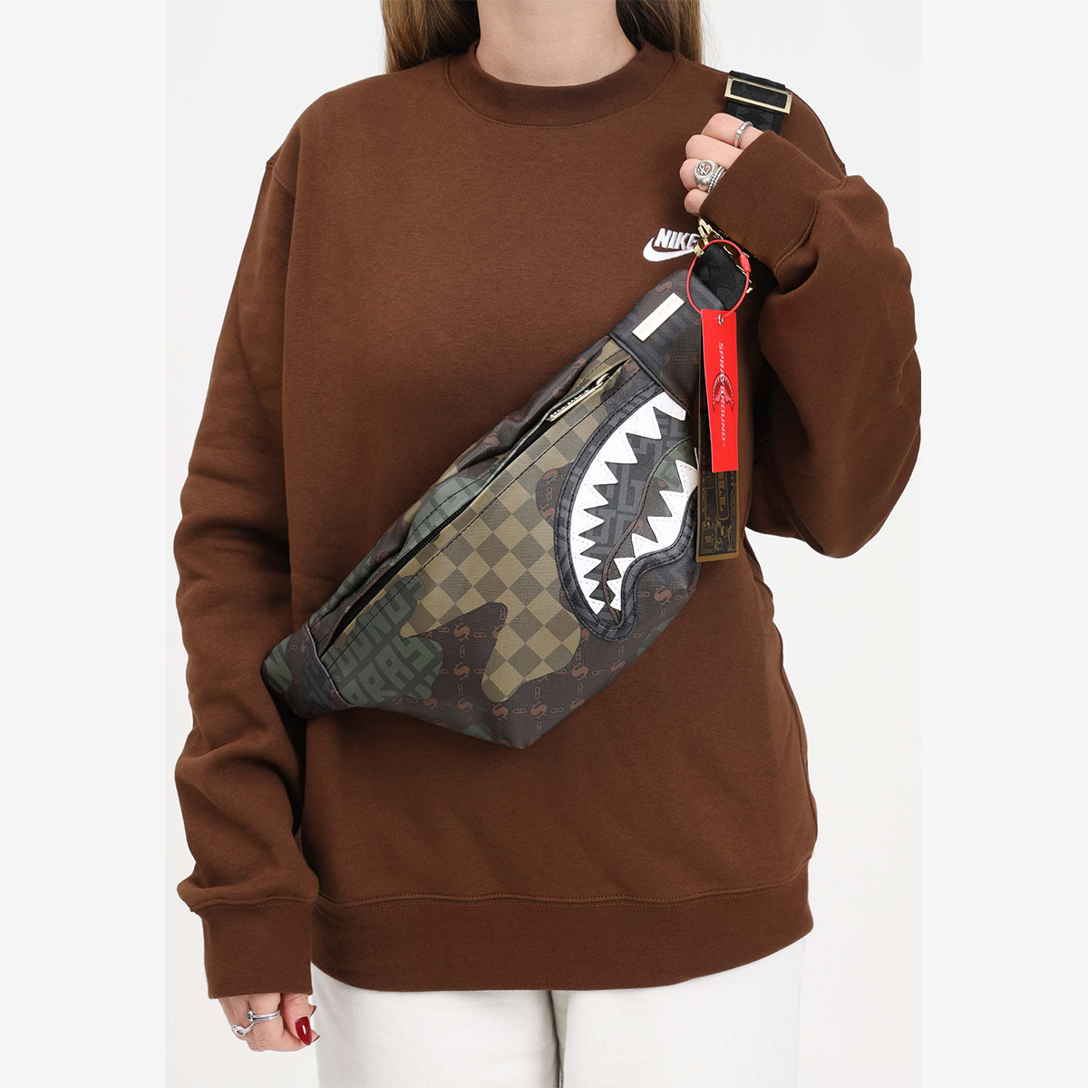 SPRAYGROUND Torbica CAMO BRANDED SAVVY CROSSBODY | Buzz - Online Shop