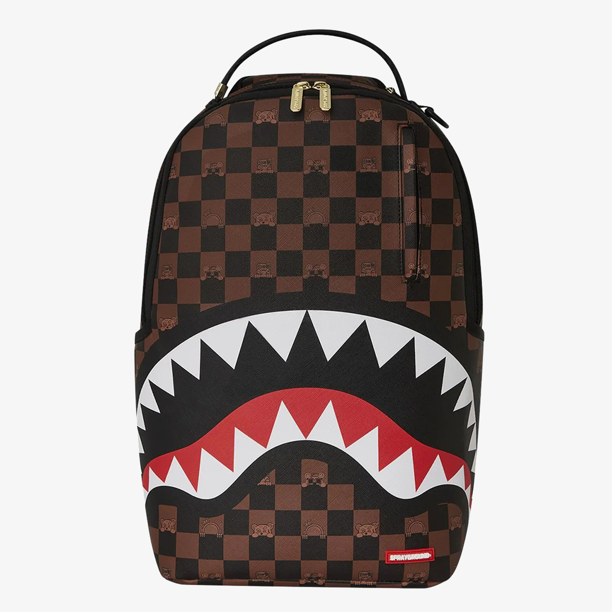 SPRAYGROUND Ranac PEEKING CHARACTER CHECK BACKPACK | Buzz - Online Shop
