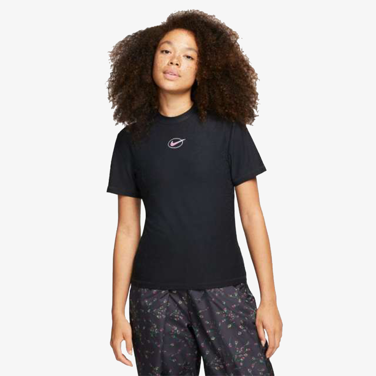 NIKE Majica W NSW IC AOP SS FITTED TOP | Buzz - Online Shop